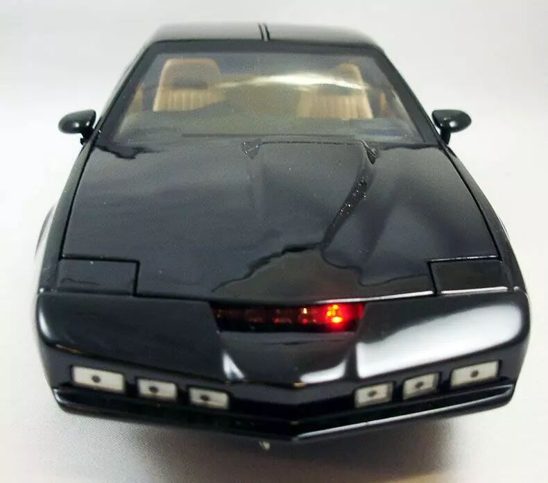 Knight Rider - K2000 (K.I.T.T.) 1:18 scale car (loose) - ERTL Joyride