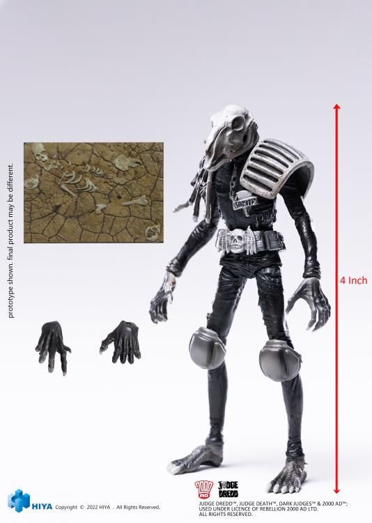 2000 AD: Judge Dredd - Hiya Toys - Judge Mortis (Black & White) 1:18 ... 2000 AD: Judge Dredd - Hiya Toys - Judge Mortis (Black & White) 1:18 ...