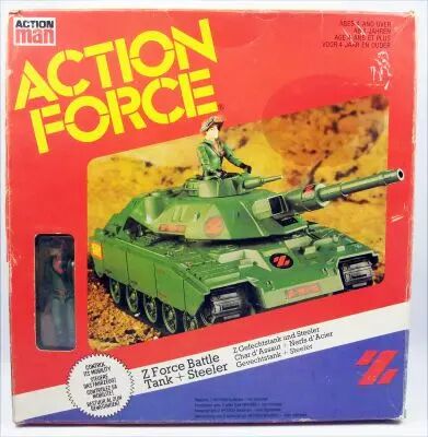 Action Force - Z-Force Jeep & Driver "Wheels"