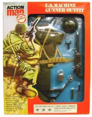 Action Man - U.S Machine Gunner - Réf 34342
