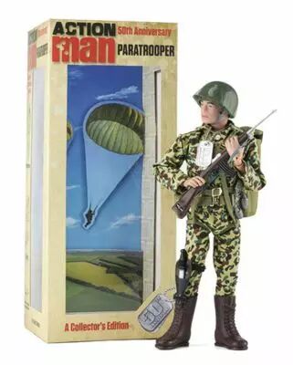 Action Man (50th Anniversary) - Paratrooper (Art + Science ...