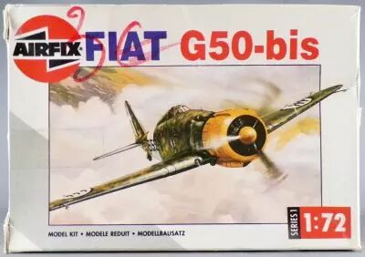 Airfix N°01046 Series 1 - WW2 Fiat G50-bis Italian Jet Fighter 1:72 ...