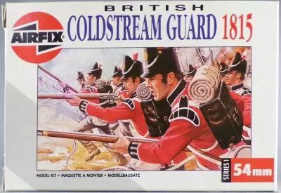 Airfix N°01551 Series 1 - British Coldstream Guard 1815 54mm Mint in Box