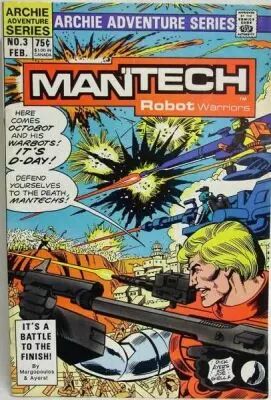 Archie Adventure Series Comics - Mantech Robot Warriors #1