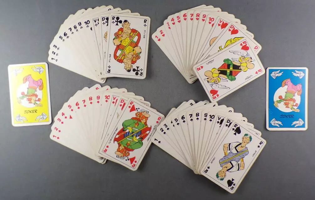 Asterix - Ducale 54 Playing Cards - Complete no Box