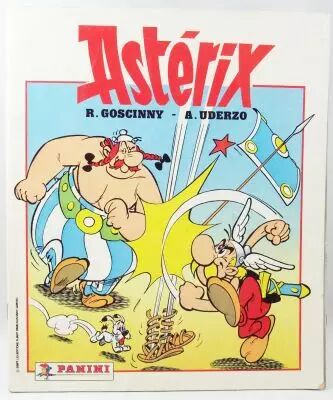 Asterix - Panini Stickers collector book 1988