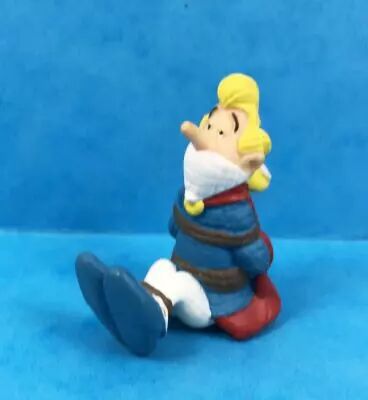Asterix - Plastoy PVC Figure - Troubadix tied
