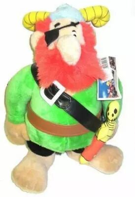 Asterix - Plush 1994 Michael Mühleck - Geriatrix the old man (mint)