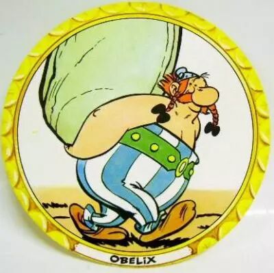 Astérix - Portraits Vache qui Rit (Série 1) - Obélix