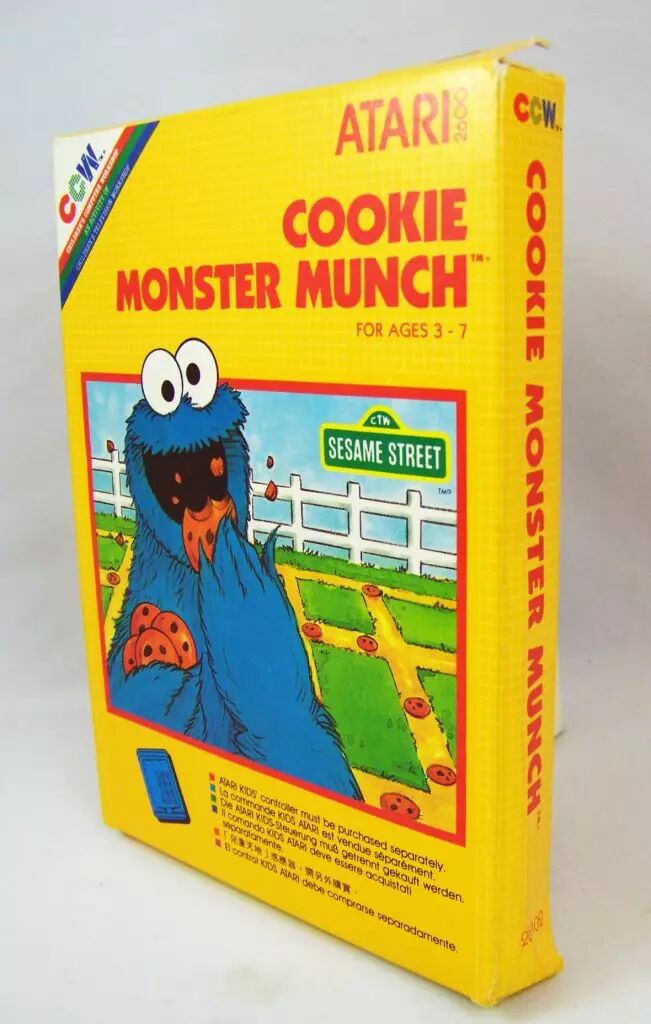 Atari 2600 - Cookie Monster Munch (Sesame Street)