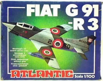 Atlantic 100eme 453 Avion de chasse italien Fiat G91-R3