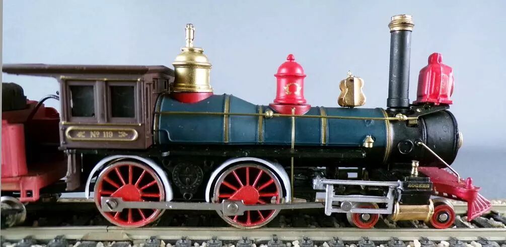 Bachmann 41-510-01 Ho Usa Union Pacific Steam Locomotive 4-4-0 #119 ...