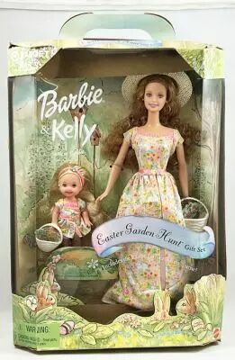 Barbie - Barbie & Kelly Easter Garden Hunt Gift Set - Mattel 2000 Target Exclusive (ref. 29328)