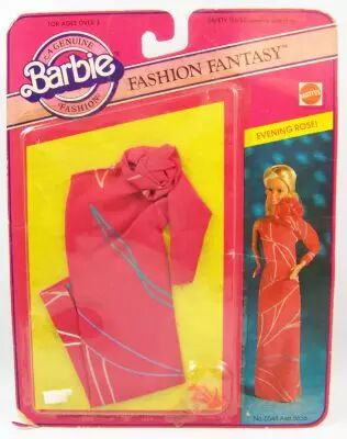 Barbie - Habillage Fashion Fantasy - Evening Rose - Mattel 1982 (ref.5548)