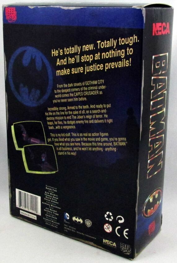 Batman The Movie (1989) - NECA - Michael Keaton Batman (Video Game ...