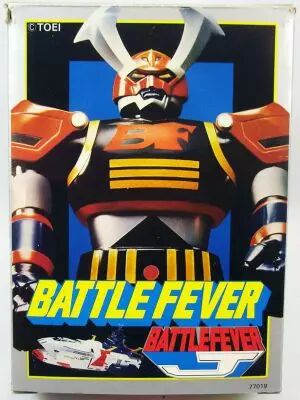 Battle Fever J - Diecast 6" Robot - Popy (mint in box)