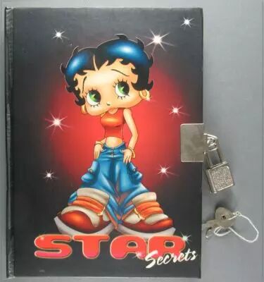 Betty Boop - Avenue of the Stars - Carnet Bloc Notes 17,5x13cm - Star ...