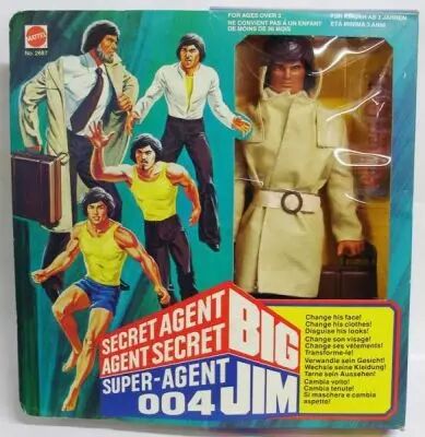 Big Jim Série Aventure - Big Jim Super-Agent Secret 004 (ref.2687)