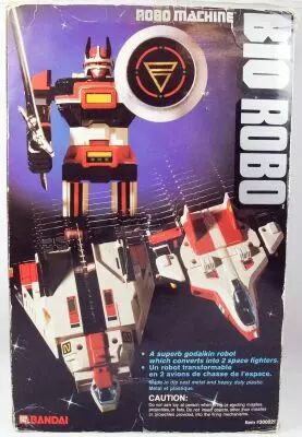 Bioman - DX Bio Robo - Bandai Robo Machine box