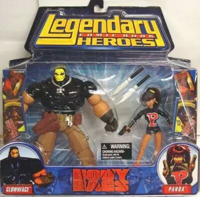 Legendary Heroes - Body Bags - Clownface & Panda
