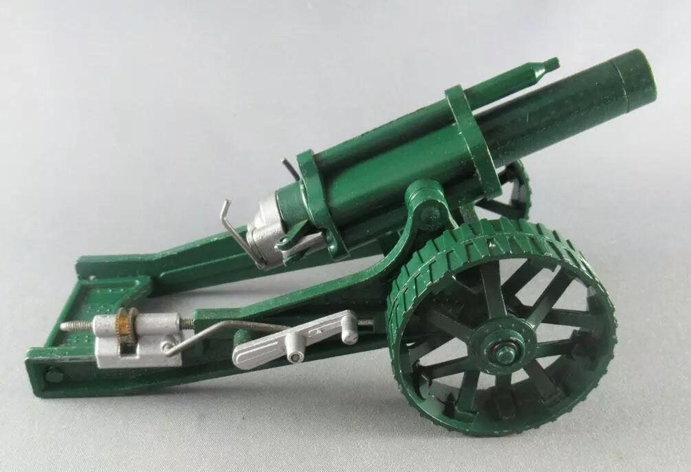 Britains - British - 18" Heavy Howitzer Field Gun Mint Near Mint (ref 9740)