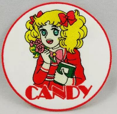 Candy Candy - Patch Ecusson brodé thermocollant 9cm