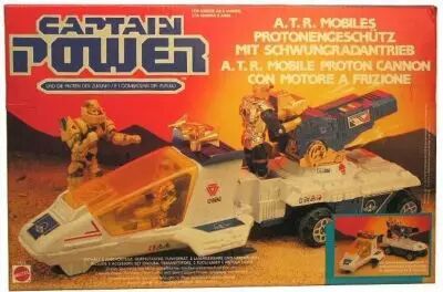 Captain Power - Mattel - A.T.R. Mobile Proto Cannon