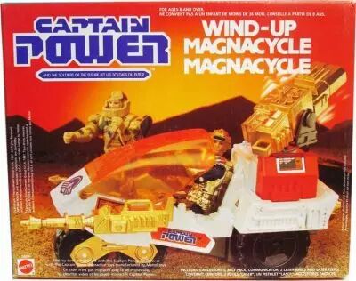 Captain Power et les Soldats du Futur - Mattel - Wind-Up Magnacycle