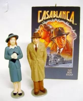 Casablanca - Rick Blaine (Humphrey Bogard) & Ilsa Lund Laszlo (Ingrid ...