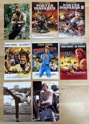 Chuck Norris - Set of 8 Post Cards