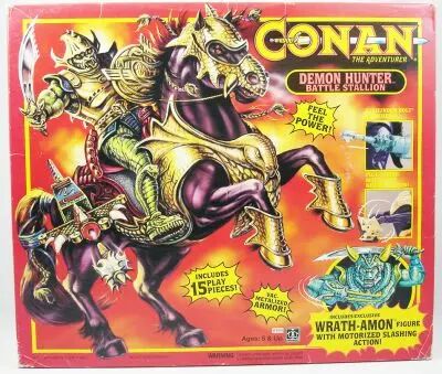 Conan The Adventurer - Hasbro - Wrath-Amon & Demon Hunter Battle ...