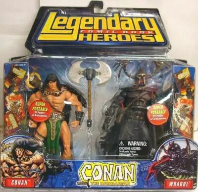 Legendary Heroes - Conan the Barbarian - Conan & Wrarrl the Devourer of ...