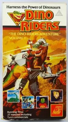 Dino Riders - VHS Videotape Action GT Vol.1 "The Dino-Riders Adventure"