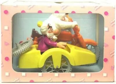 Cubitus - Figurines PVC Yolanda - Moto Side-car avec figurines (neuve ...