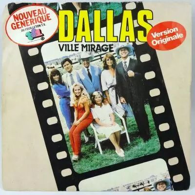 Dallas - Record Mini-LP - "Ville Mirage" French Original TV Series ...