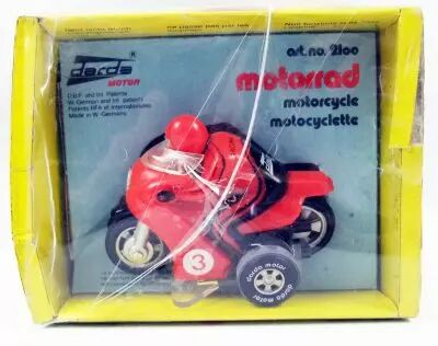 Darda Motor - Yellow Motorcycle set n°2100