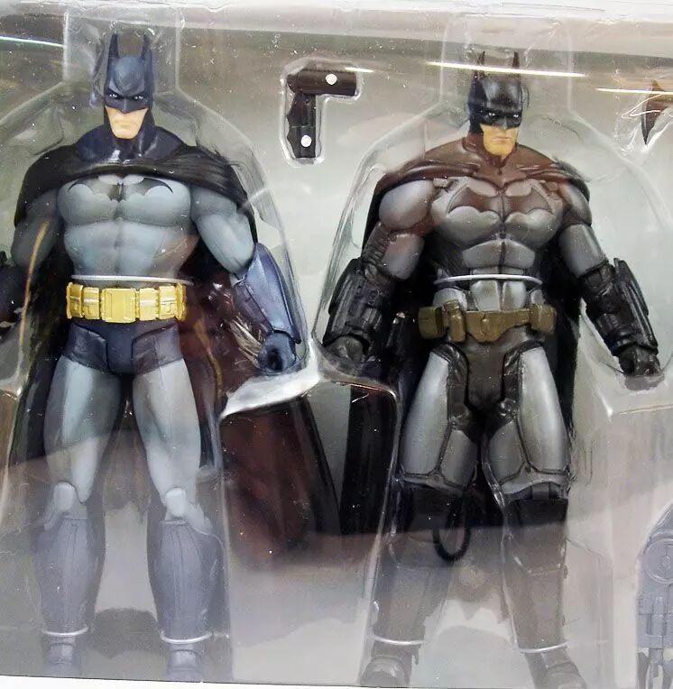 DC Direct - Batman Arkham Video Games : Bruce Wayne & Batman 5-pack