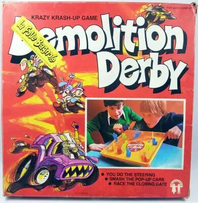 Demolition Derby - Skill Game - Keith Design 1979