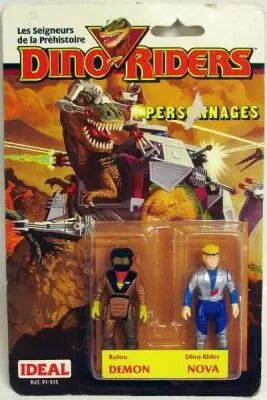 Dino Riders - Deinonychus with Sky - Tyco USA
