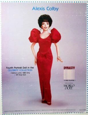 Dynasty - 18-inch Doll - Alexis Colby (Joan Collins) - World Doll 1985