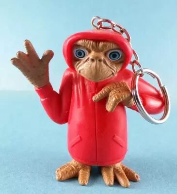 E.T. - Universal Studios - E.T. Keychain Figure Red Sweetshirt