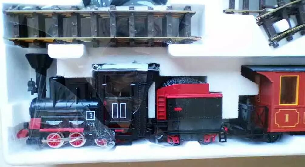 Faller E-Train 3808 Coffret Grand Train Loco Wagons Rails Transfo Neuf ...
