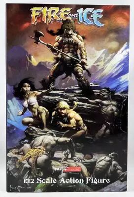 Fire and Ice - Dark Wolf - 1:12 scale action-figure - Frazetta