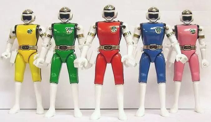 Flashman - L'équipe complète des Flashmen (loose)