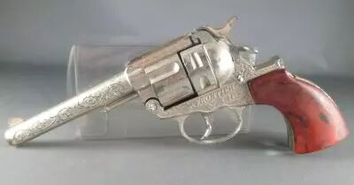 Frontier Ace Colt Toy Metal Cap Gun Revolver - Made in England
