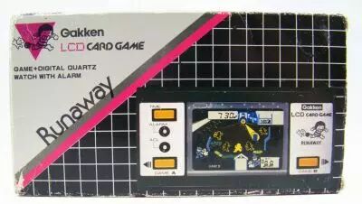 Gakken - LCD Card Game - Runaway (Loose with box)