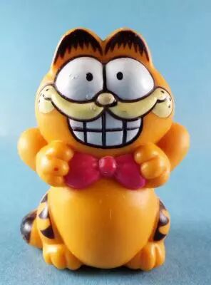 Garfield - Hong Kong PVC Figure - Bow Tie Garfied