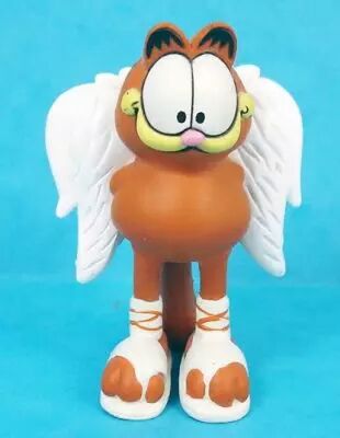 Garfield - Plastoy PVC Figure - Garfield as Angel