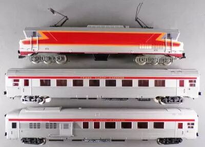 Gégé Ho Sncf Trans Europ Express Train Set Electric CoCo 6501 + 2 ...