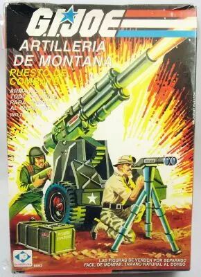 G.I.JOE - 1984 - Mountain Howitzer Battle Station - Plastirama